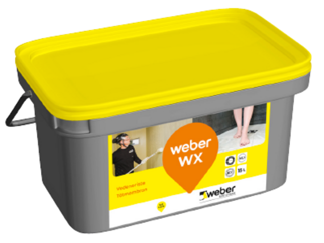 weber WX membrane : Waterproofing & Tiling solutions | Weber Marine