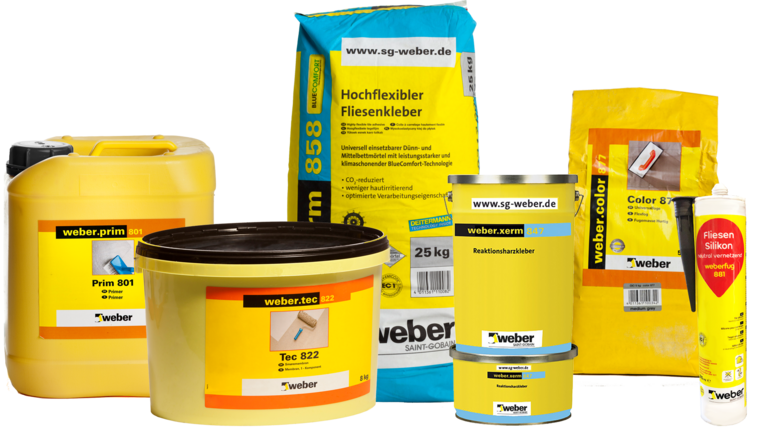 Waterproofing & tiling solutions | Weber Marine