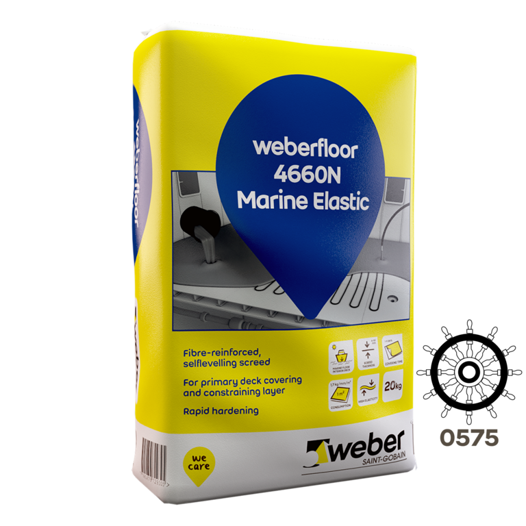 weberfloor 4660N Marine Elastic : Primary deck covering | Weber Marine